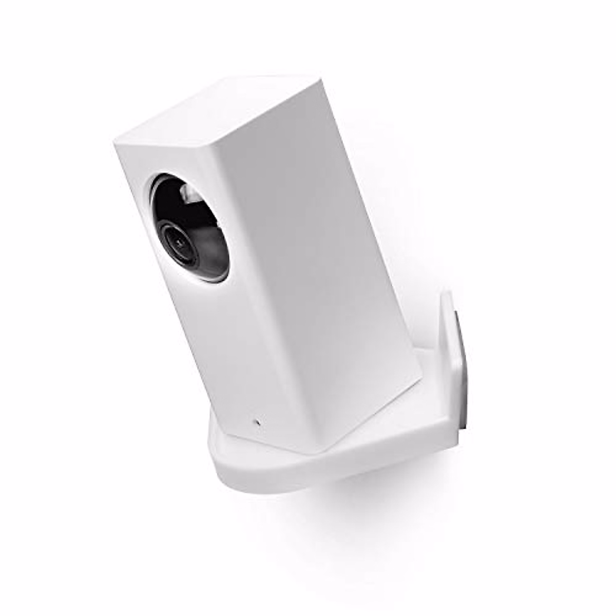BRAINWAVZ [EOL] Screwless Corner Wall Mount Kit Compatible with Wyze Cam V2, Tilted Holder, Watch Crib, Kids, Cashier etc, Strong VHB Stick On, Easy to Install, No Tools, No Drilling (White) [EOL]