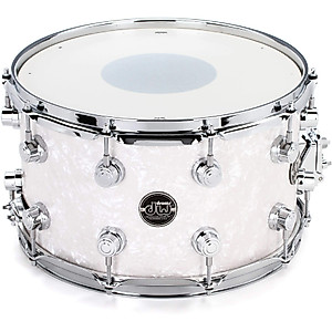 DW Performance Series Snare Drum - 8 Inches X 14 Inches White Marine Finish Ply