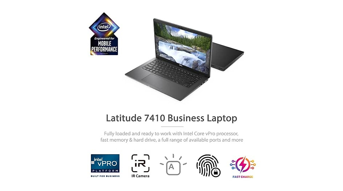 Dell Latitude 7410 Business Laptop - Power & Security for Professionals