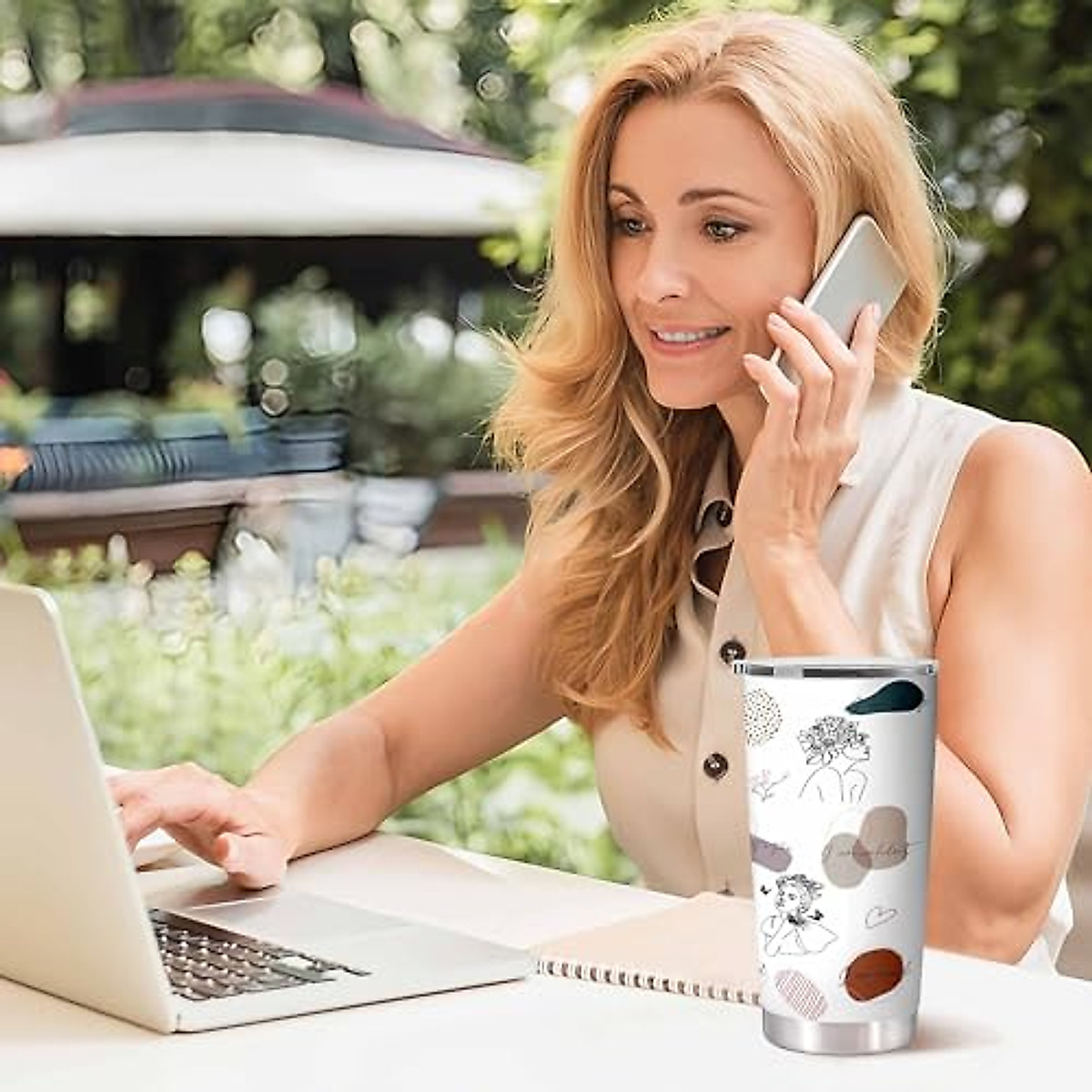 WIPI Inspirational Tumbler for Women, Mom Daily Affirmations Cup, Affirmation Gifts for Women Wife Family and Loved Ones, Positive Affirmation Gifts, Mom Daily Affirmations Cup Tumbler 20 Oz