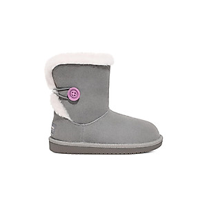 Koolaburra by UGG Kids' Nalie Short, Wild Dove, 5