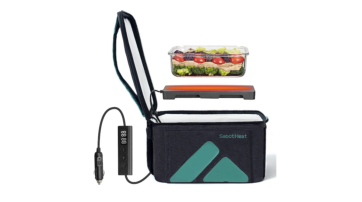 SabotHeat Portable Car Oven with 6 Heat Levels & Timer | Fast Heating
