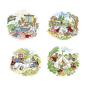 Royal Doulton Bunnykins Childrens Plate, Cereal Bowl and 1 Handled Hug-a-Mug Childresns Dining, 3 piece set, Multicolor