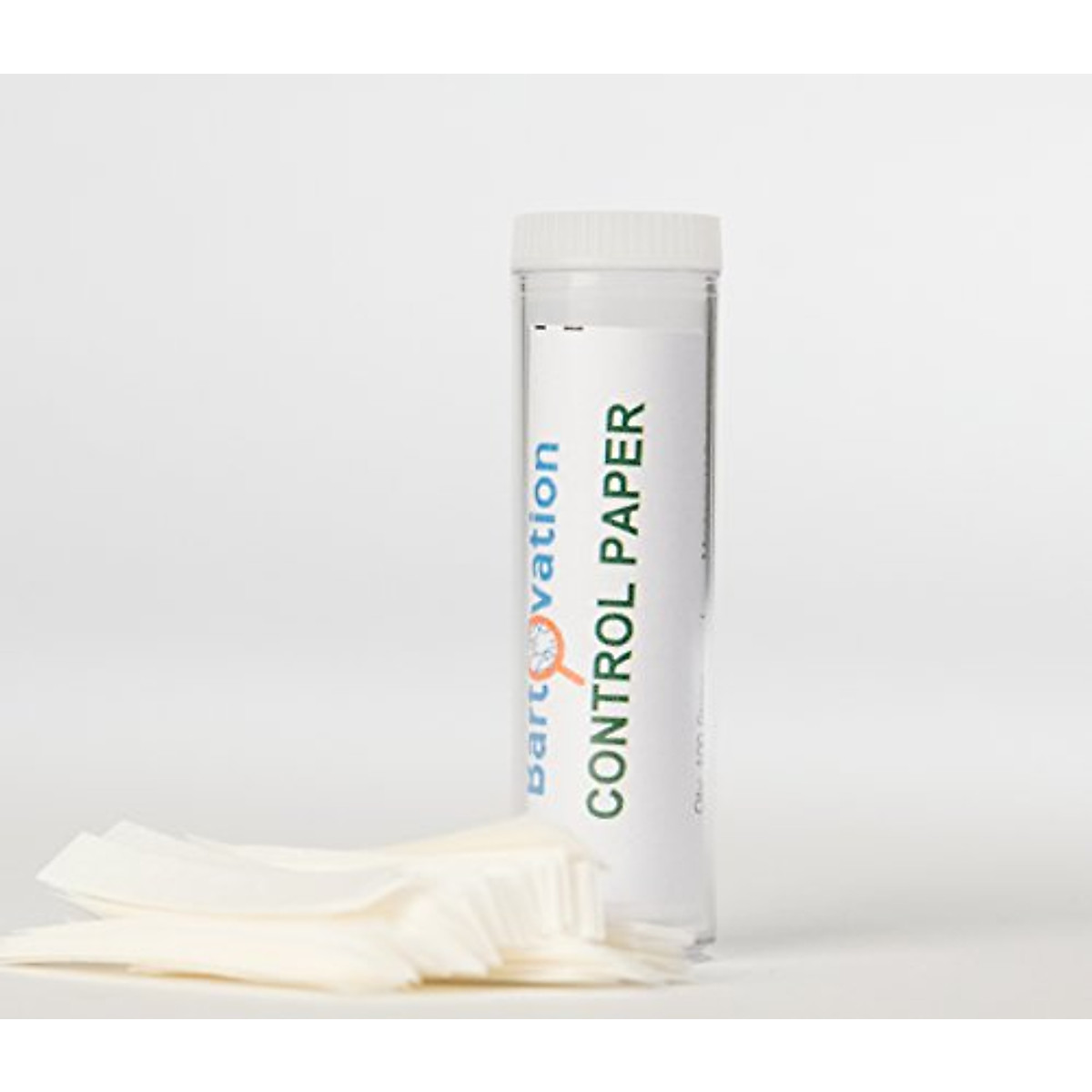 Control (No Chemical) Genetic Taste Test Paper Strips - for Use with PTC [5 Vials of 100 Strips - 500 Strips Total]