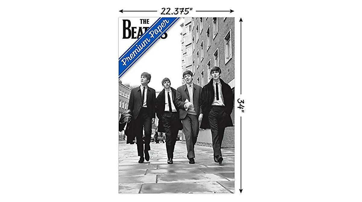 The Beatles London Wall Poster - Premium Unframed Art for Fans