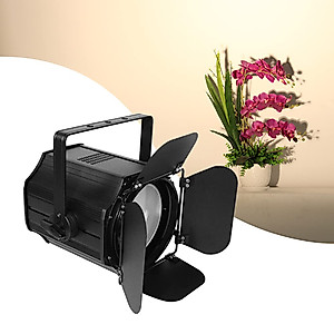 V-Show 200W Stage COB Par Light - Studio Lights Warm White DMX with Dimmable for Camera Photo Church Theater