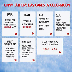 Colormoon Funny Mother's Day Card, Mothers Day Card, Funny Card for Mum, Funny Birthday Card for Mum