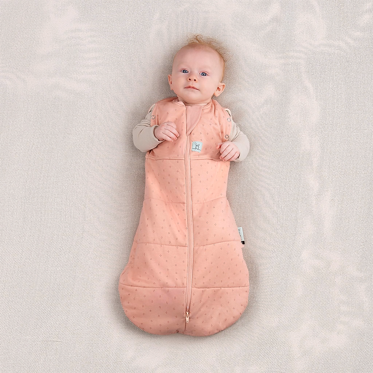 ergoPouch 1 tog Baby Sleep Sack 0-12 months - Baby Sleeping Sack for Warm & Cozy nights - Cocoon Swaddle Sack Baby Keeps Calm & Relaxed - Baby Sleeping Bag Regulate Body Temperature (Night Sky)