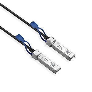 25G SFP28 DAC Cable, 25GBASE-CR SFP+ Twinax Cable, 25Gbps SFP28 to SFP28 Direct Attach Copper(DAC) Passive Cable, for Cisco SFP-H25GB-CU3M, Ubiquiti UniFi UACC-DAC-SFP28, Arista, and More, 3m(10ft)