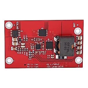 Eurobuy BQ24650 5A MPPT Solar Panel Controller Charging Module 3S/ 4S Lithium Battery Charging Controller Board ( 3S Li- ion Battery )