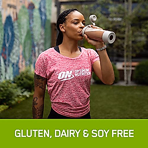 Optimum Nutrition Gold Standard 100% Organic Plant Based Protein Powder, Vitamin C for Immune Support, Vanilla, 1.51 Pound