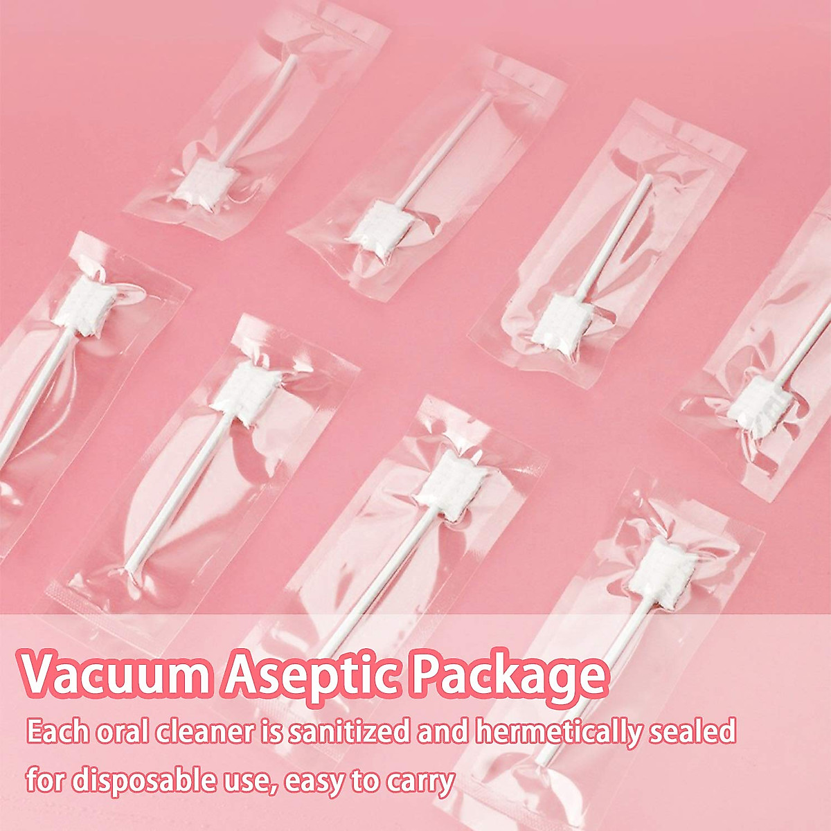 62PCS Baby Tongue Cleaner, Baby Oral Cleaner Newborn Baby Toothbrush,Disposable Infant Toothbrush Clean Baby Mouth,Gauze Gum Cleaner Stick Dental Care for 0-36 Month Baby+1 Finger Toothbrush with Case