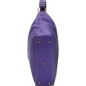 Amerileather Cynthia Handbag (1805-04) (Black)