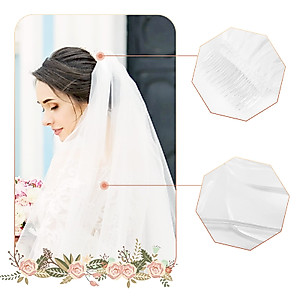 Fontien Bride to Be Bachelorette Party Supplies, 16pcs Bachelorette Party Decorations Kit Bride to Be Sash Veil Tiara Tattoos for Bridal Shower Wedding Decorations, Rose Gold