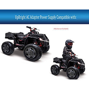 UpBright 24V AC/DC Adapter Compatible with Huffy 17229 24 Volt Boy Girl Torex ATV Kids' 24 Volts Four 4-Wheeler Electric Ride-On Quad Truck Disc Brake 24VDC Power Supply Cord Battery Charger w/Barrel