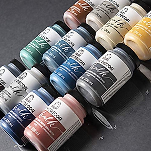FolkArt Home Decor Ultra Matte Chalk Finish Acrylic Craft Paint Set Formulated for No-Prep Application, Designed for Beginners and Artists