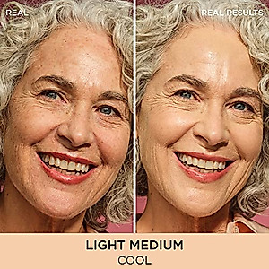 IT Cosmetics CC+ Cream, Light Medium (C) - Color Correcting Cream, Full-Coverage Foundation, Hydrating Serum & SPF 50+ Sunscreen - Natural Finish - 1.08 fl oz