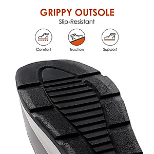 DREAM PAIRS Women's Winter Snow Boots, Faux Fur Waterproof Ankle Booties, Zaylee Ladies Comfortable Short Boots Outdoor,Size 10,Grey,SDSB2208W