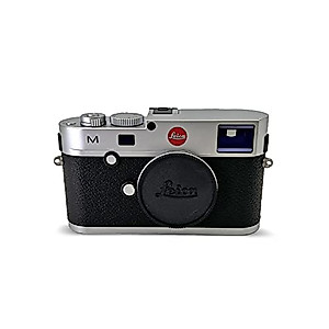 Leica 10771 M 24MP RangeFinder Camera with 3-Inch TFT LCD Screen - Body Only (Silver/Black) (Renewed)