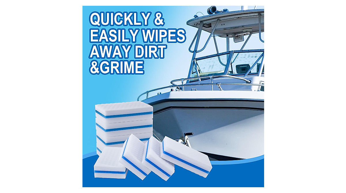 M. Neat Premium Magic Sponge Eraser 20 Pack for Multi-Surface Cleaning