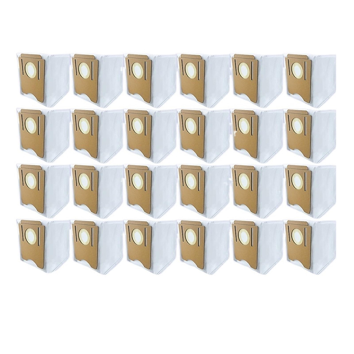 Automatic Dust Bag Accessories Compatible For Midea S8 S8+ Automatic Robot Vacuum Cleaner Replacement Parts Dust Bags (Color : 24pcs)