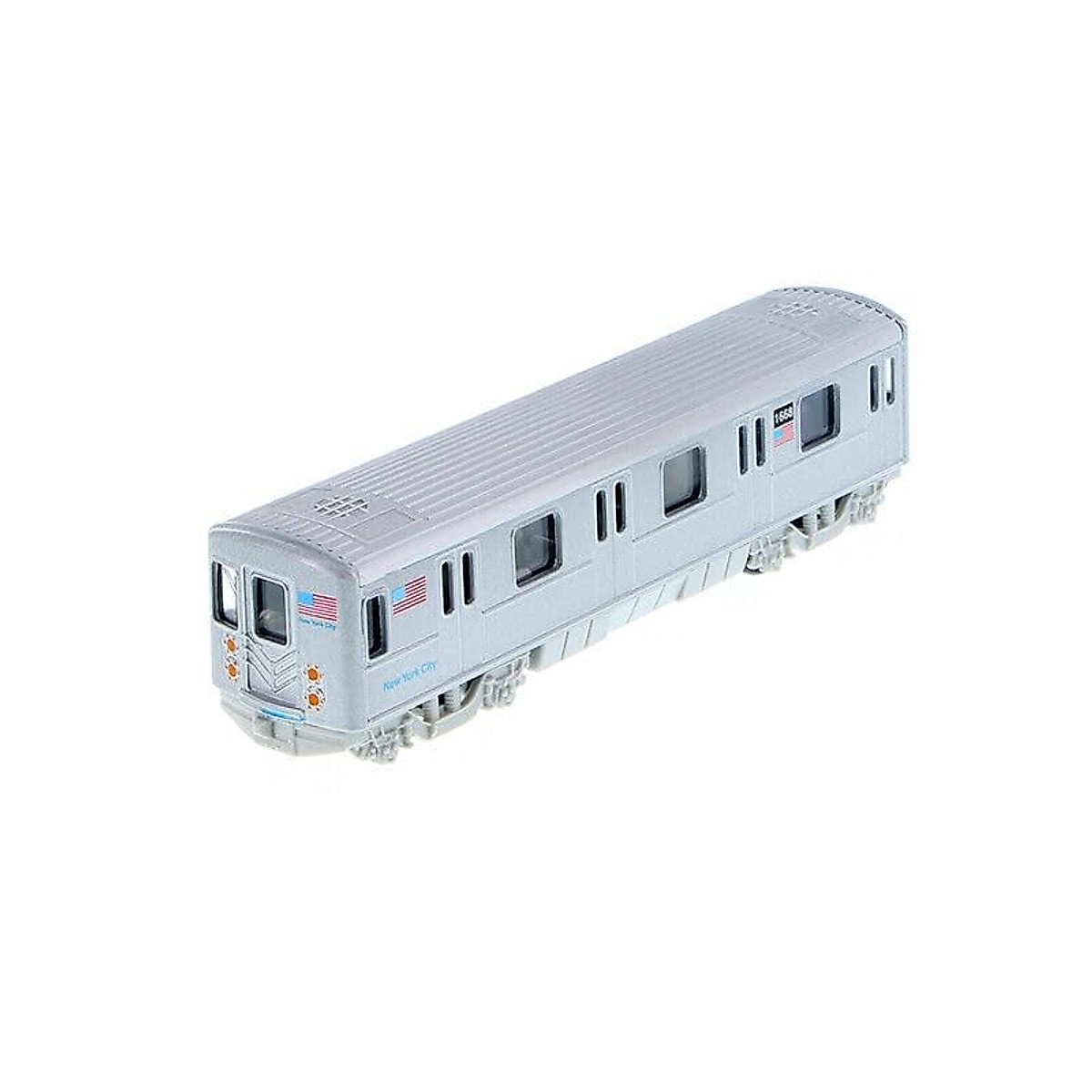 METRO Diecast Model Subway Train 7"