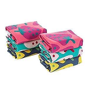 Alien Storehouse 6PCS Lovely Cotton Towels Face Towel Hand Towel for Bathroom,Towels Strawberry