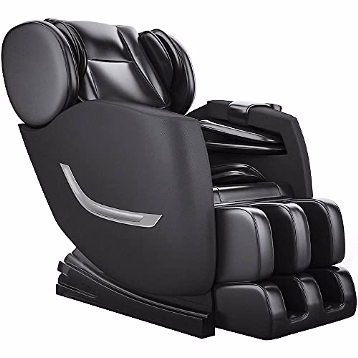 SMAGREHO 2022 New Full Body Electric Zero Gravity Shiatsu Massage Chair with Bluetooth Heating and Foot Roller for Home and Office (Black)