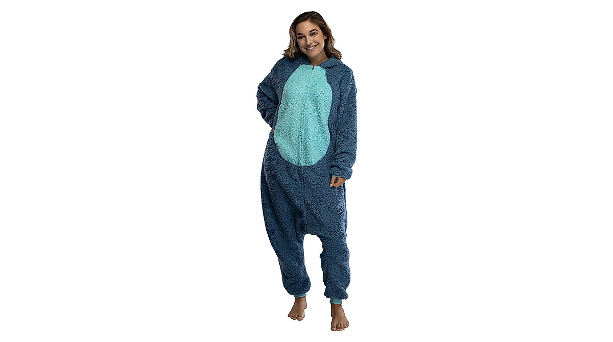 Disney Stitch Kigurumi Costume | Comfy Adult Pajamas