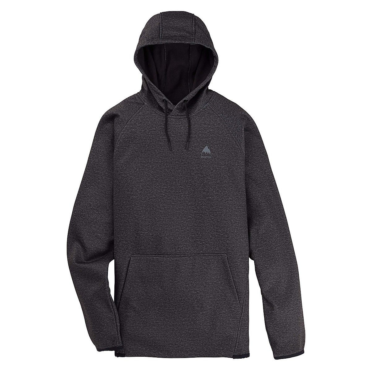 Burton Men's Crown Weatherproof Pullover Fleece, True Black Heather, L