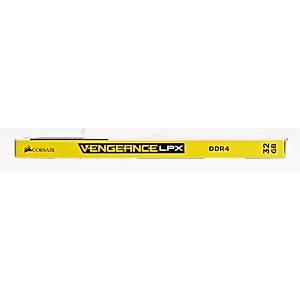 Corsair Vengeance LPX 32GB (2x16GB) DDR4 3600MHz C16 Desktop Memory (High Performance Overclocking, Pure Aluminum Heatspreader, Custom Performance PCB) Black
