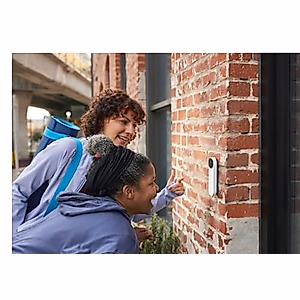 Google Nest Doorbell Wireless Battery Doorbell and 7-inch Screen Bundle (Wireless Doorbell)