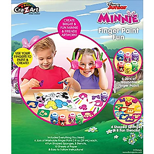 Disney Cra-Z-Art Minnie Mouse & Friends Finger Paint Fun by Cra-Z-Art - Amazon Exclusive, 1 Count (Pack of 1)