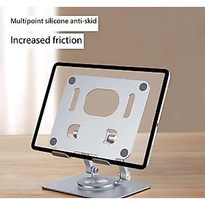 Tablet Holder Mount Tablet Holder for Desk and Tables Compatible with iPad Mini Air Samsung Galaxy Tab A S Series All 7-10 inches Tablet
