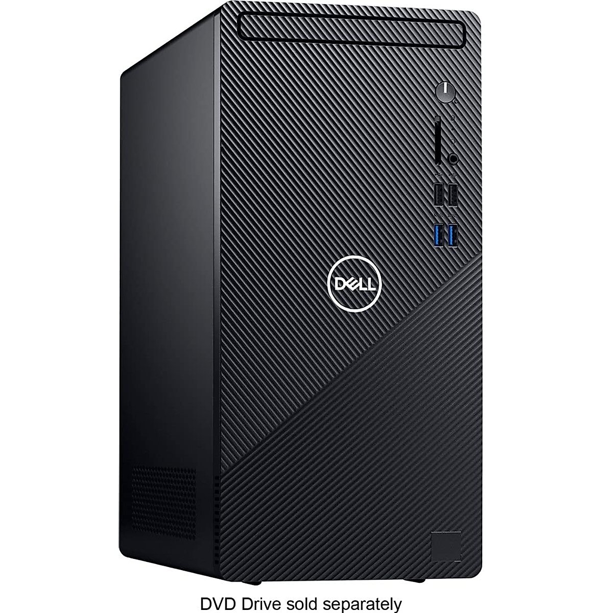 Dell 2021 Newest Inspiron 3000 Desktop Computer, Intel Quad-Core i3-10100 Processor Up to 4.3Ghz, 8GB DDR4 RAM, 1 TB HDD, Wi-Fi, SD Card Reader, HDMI, VGA, Win10 Home, Black