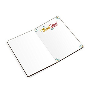 HeartSpace Cards Wooden Thank You Card With Confetti Design, Unique Gift For Any Occasion, Mother's Day, Father's Day, Anniversary & Special Greeting for Family, Friends, Teachers & Coworkers, Made from Sustainable Bamboo