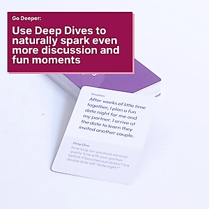 Reviive Uncover Me: Interactive Adult Card Game for Couples and Friends, Date Night Party Game, Communication and Conversation Starter