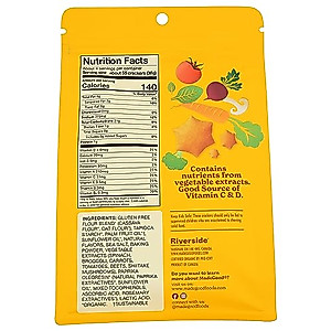 MADEGOOD Organic Cheddar Star Puffed Crackers, 4.26 OZ