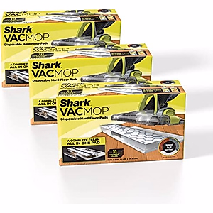 Replacement Mop Pad Refills Compatible with Shark Vacmop,Shark VACMOP Bundle