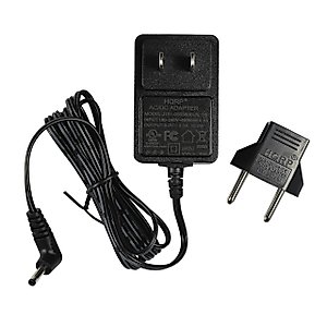 HQRP AC Adapter Compatible with PlayStation 3 Energizer Power & Play Charging System PDP Power Supply Cord Adaptor + Euro Plug Adapter