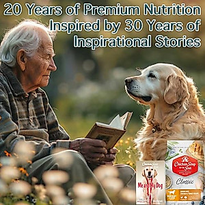 Chicken Soup for The Soul Classic Dry Adult Weight Care Dog Food, Brown Rice, Chicken & Turkey Recipe, 4.5 Pound Bag | Soy, Corn & Wheat Free, Low Calorie Dog Food Made with Real Ingredients