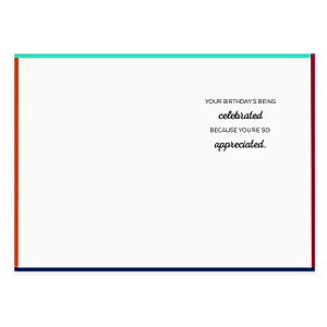 Hallmark Business (25 Pack) Birthday Cards (Happy Birthday Letter Cake) for Employees