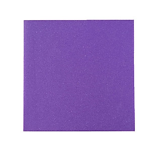 KTOESHEO 24 Pack Acoustic Panels,2" x 12" x 12"Sound Proof Foam Panels for Wall,Fireproof Absorbing Noise Cancelling Panels,to Absorb Noise and Eliminate Echoes. (12 purple+12 black)