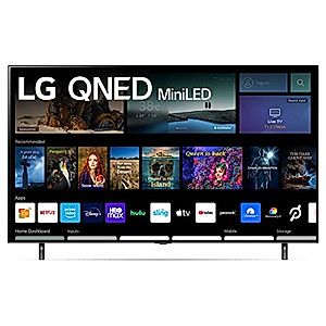 LG 55-Inch Class QNED85 Series Alexa Built-in 4K Smart TV, 120Hz Refresh Rate, AI-Powered 4K, Dolby Vision IQ and Dolby Atmos, WiSA Ready, Cloud Gaming (55QNED85UQA, 2022)