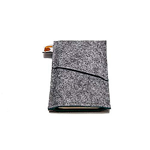 Felt Sleeve with Cards Pocket for the New iPhone 13 Pro Max/Pro/Mini/iPhone 12 Pro/XR/SE. Handmade