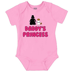 Brisco Brands Daddy's Princess Dark Galaxy Baby Bodysuit Jumper Girls