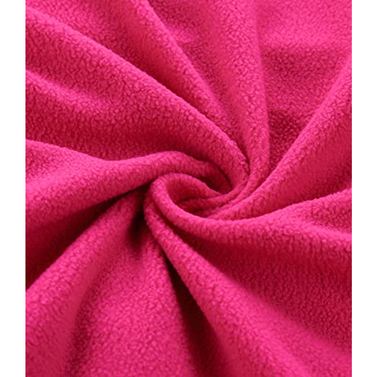 DILIBA Girls Rain Jacket Lightweight Waterproof Windbreaker Hooded Raincoat Winter Warm Fleece Lined Coat for Kids Wine Red Heart 9-10 Years