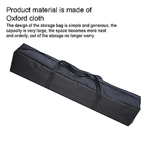 DTOWER Camping Canopy Pole Bag Waterproof Sundries Large Capacity Oxford Cloth Rod Pouch Handbag Outdoor Travel Picnic, 65x15x15cm