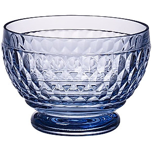 Villeroy & Boch Boston Glass Bowl Set of 4, Blue