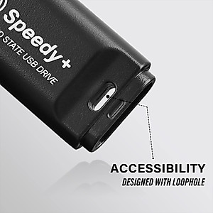AXE MEMORY Portable SSD 500GB Solid State USB Drive, USB 3.2 Gen2 UASP SuperSpeed+. Optimal Speeds Up to 600MB/s Read, 500MB/s Write - Speedy+